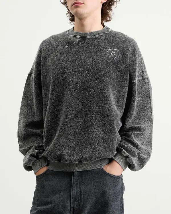 NOMARHYTHM TEXTILE Hand Dye Reverse Twist Sweatshirt