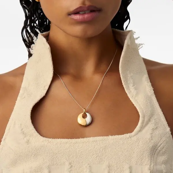 MISSOMA Sculptural Pebble Pendant Necklace