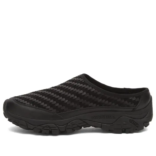 Merrell Moab Slide 2 Leather Woven Se Shoes - Black