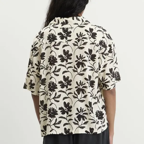 MKI MIYUKI ZOKU Floral Linen Vacation Shirt