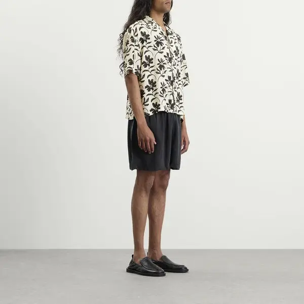 MKI MIYUKI ZOKU Floral Linen Vacation Shirt