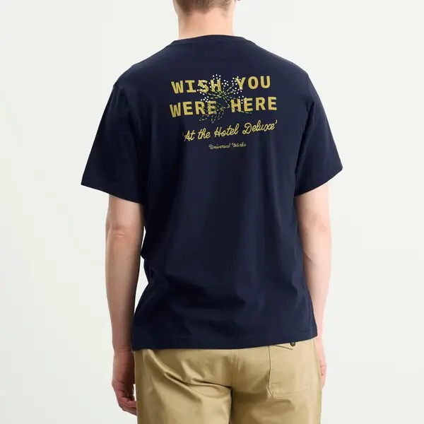 Universal Works Wish You Were Here T-shirt