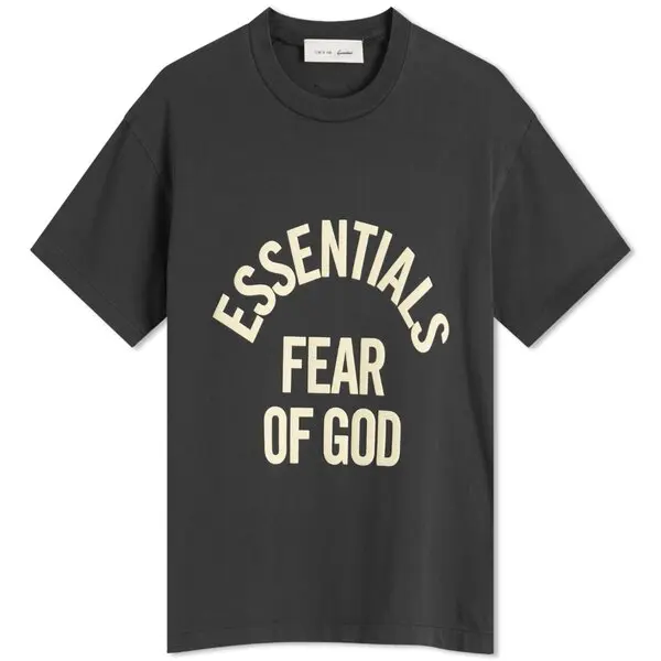 Fear Of God Campus Classic Shorts Sleeve T-shirt - Black
