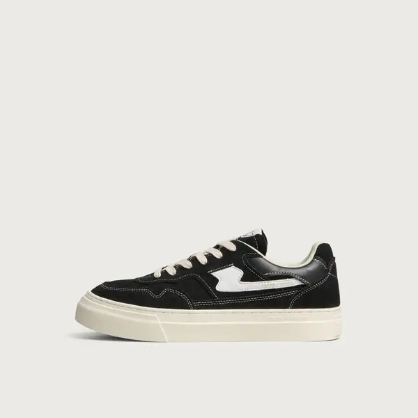 S.W.C STEPNEY WORKERS CLUB Pearl Ii S-strike Suede Sneakers - Black