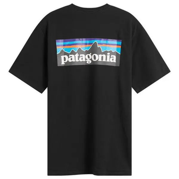 Patagonia P-6 Logo Responsibili-tee T-shirt - Black