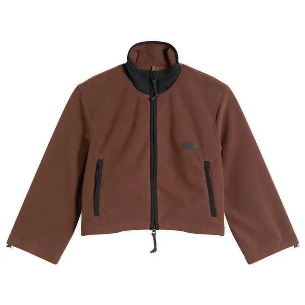 SKIMS Fleece Lounge Shrunken Zip Up Jacket