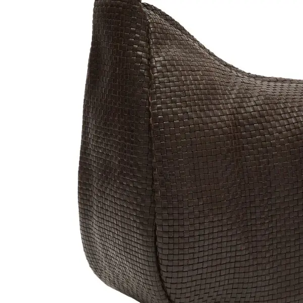 ST. AGNI Woven Large Bon Bon Bag