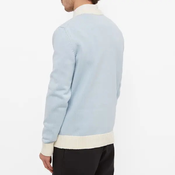 Casablanca Logo Crew Knit Sweatshirt
