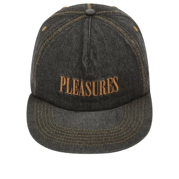 PLEASURES Zig Zag Denim Cap