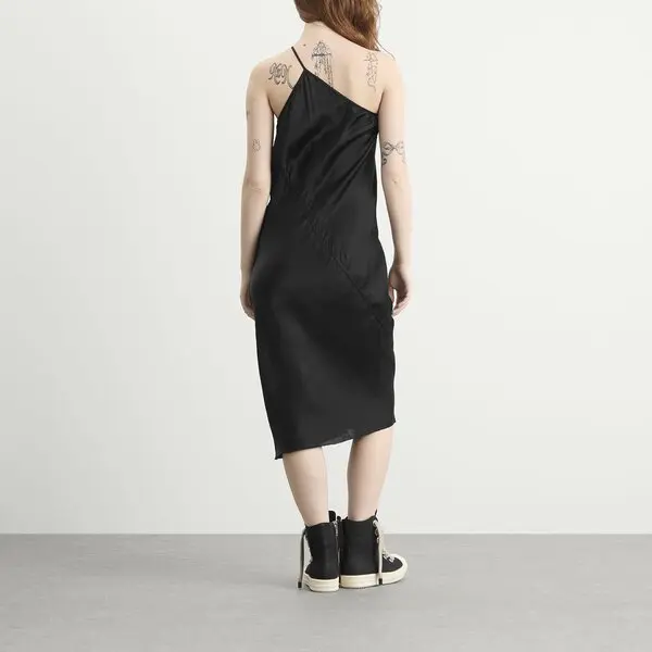 Rick Owens One Shoulder Slip Dress
