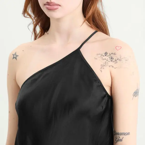 Rick Owens One Shoulder Slip Dress