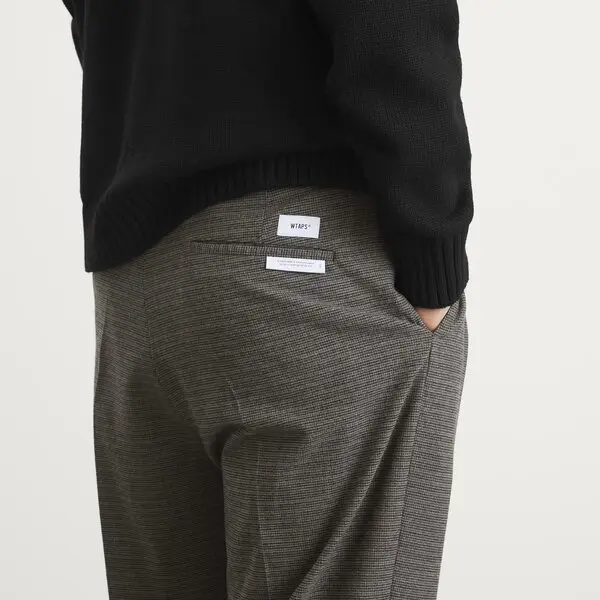 WTAPS Glen Check Two Tuck Trousers
