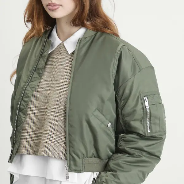 STEL Nylon Bomber Jacket