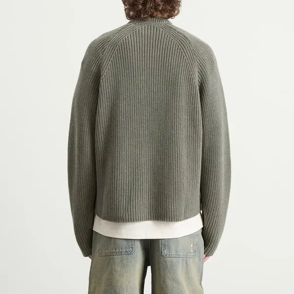 ABOUT:BLANK Rib Mock Neck Crew