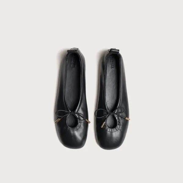 ALOHAS Rosalind Leather Ballet Pumps Shoes