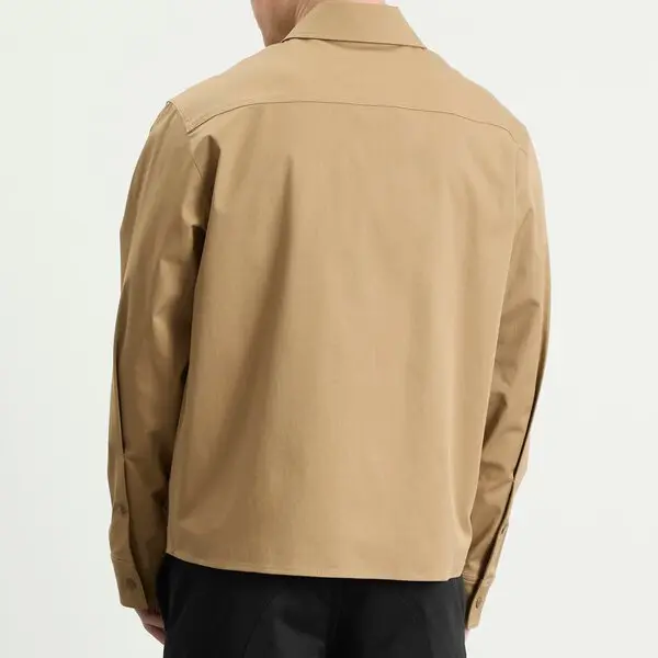 Moncler Gabardine Cotton Shirt Jacket