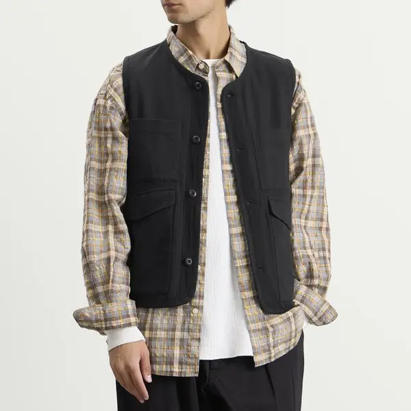 Universal Works Brushed Moleskin 4 Pocket Gilet Jacket
