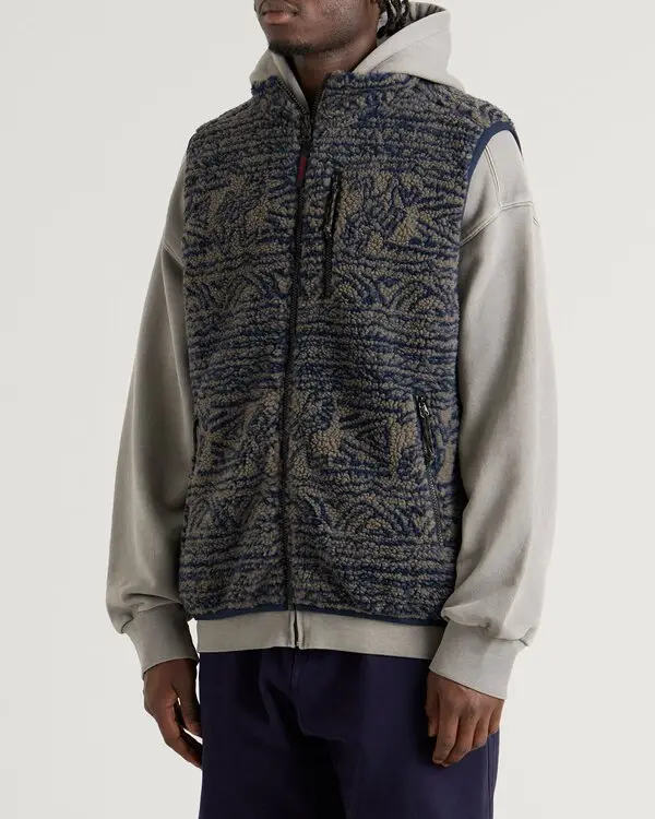 THISISNEVERTHAT X Gramicci Reversible Fleece Vest Jacket