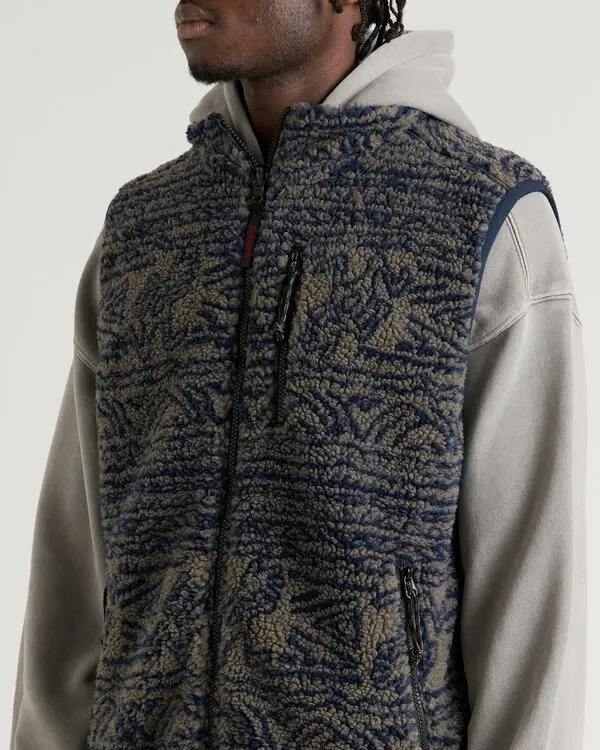 THISISNEVERTHAT X Gramicci Reversible Fleece Vest Jacket