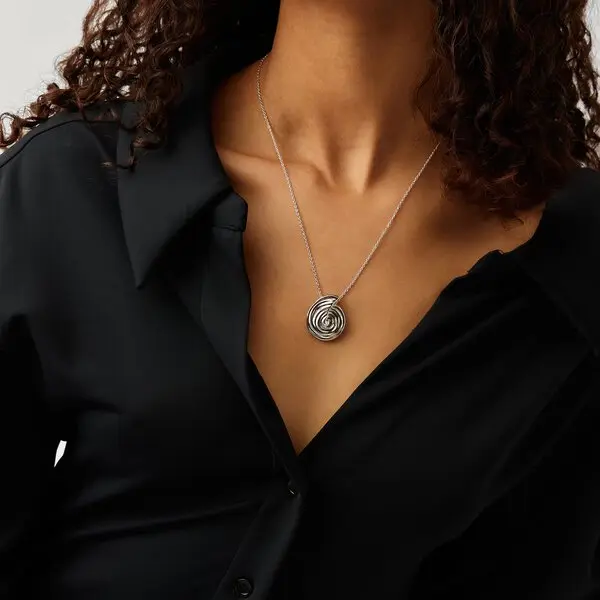 MISSOMA Spiral Large Pendant Necklace