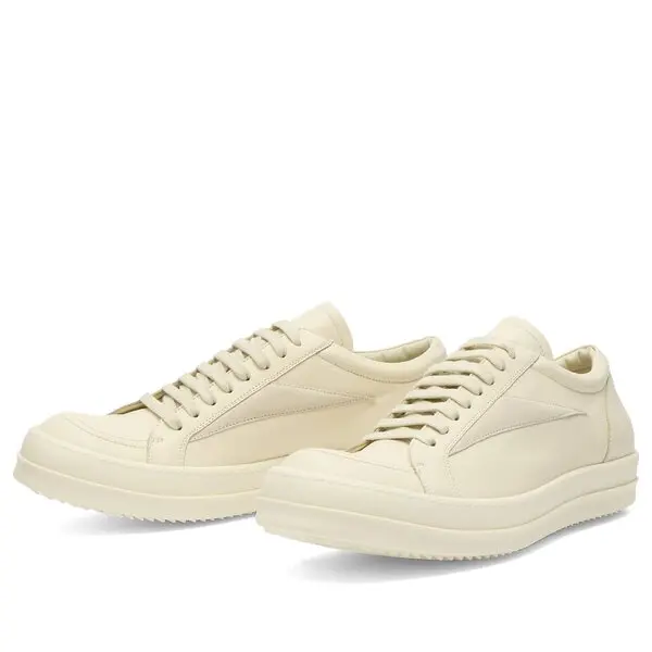 Rick Owens Leather Vintage Sneaks Shoes