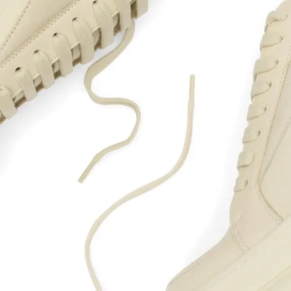 Rick Owens Leather Vintage Sneaks Shoes