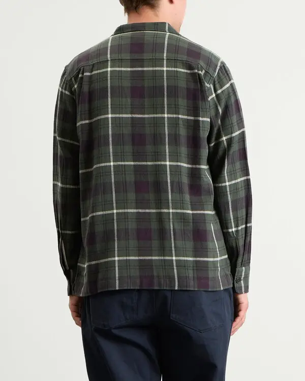 Universal Works Washed Check Utility Shirt