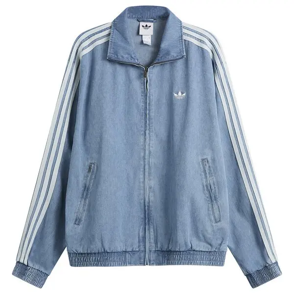 Adidas Denim Firebird Track Jacket