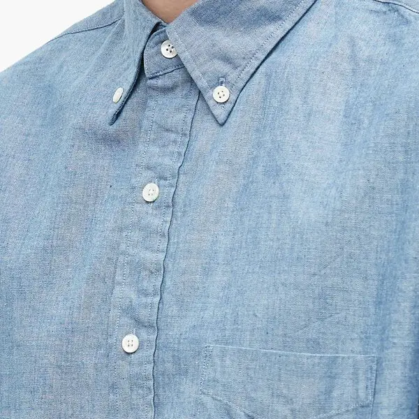 BEAMS Popover Chambray Shirt