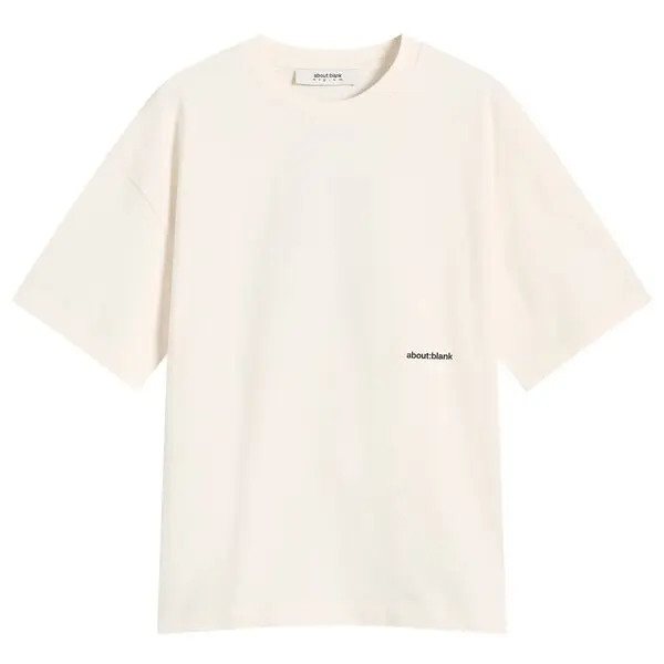 ABOUT:BLANK Box Logo T-shirt