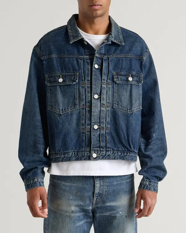 Visvim Damaged Denim Jacket