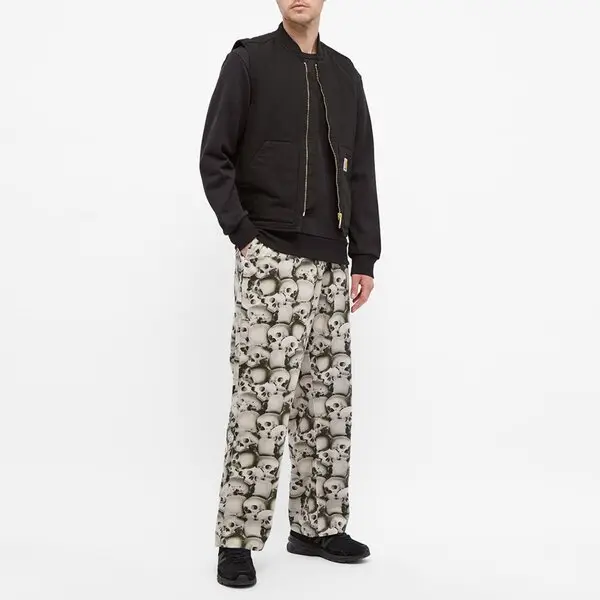 BRAIN DEAD Skulls Climber Pant | | 100% Cotton | End Clothing