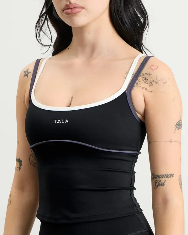 TALA Skinluxe Contrast Double Strap Vest
