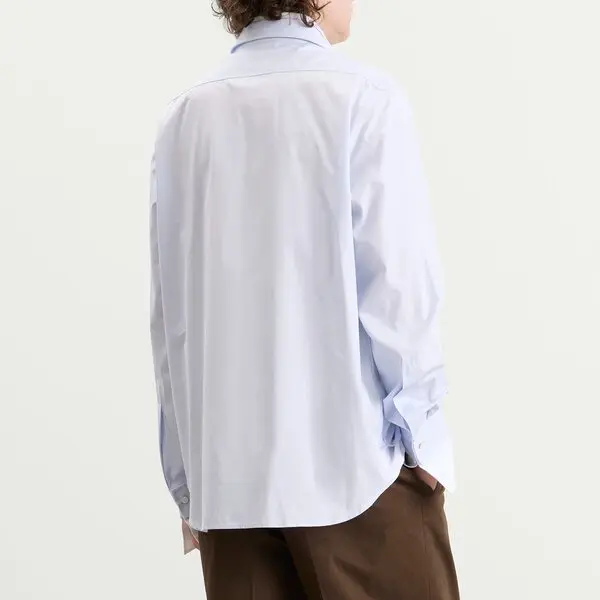 Acne Studios Sont Poplin Long Sleeve Shirt