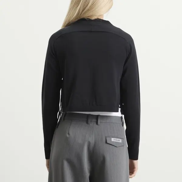 STEL Side Tie V Neck Jumper