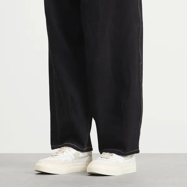 S.W.C STEPNEY WORKERS CLUB Pearl S-strike Leather Sneakers