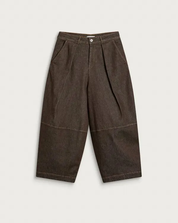 You Must Create Deadbeat Trousers - Brown