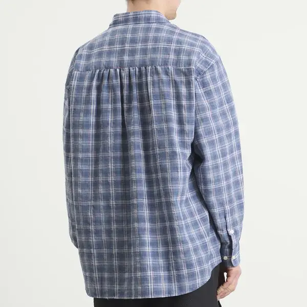 FRIZMWORKS Uneven Check Shirt