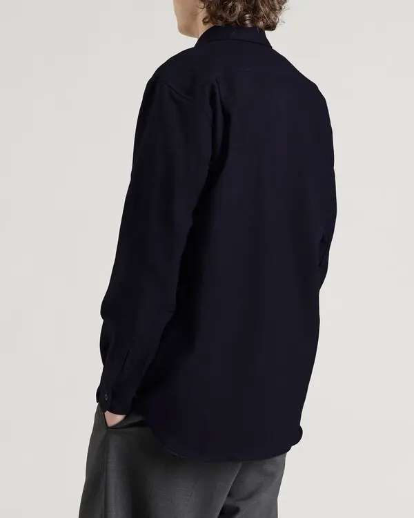 Comme Des Garçons Wool Nylon Flannel Shirt