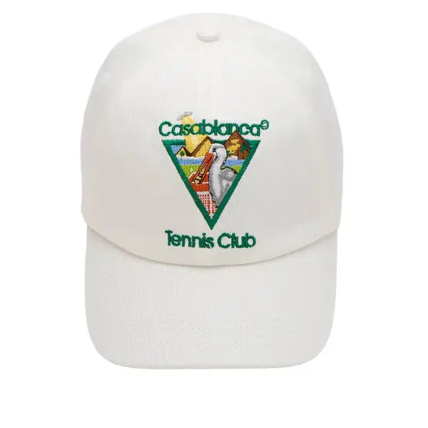 Casablanca Pyramid Abduction Tennis Cap