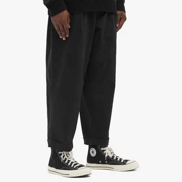BEAMS 2 Pleat Twill Trouser