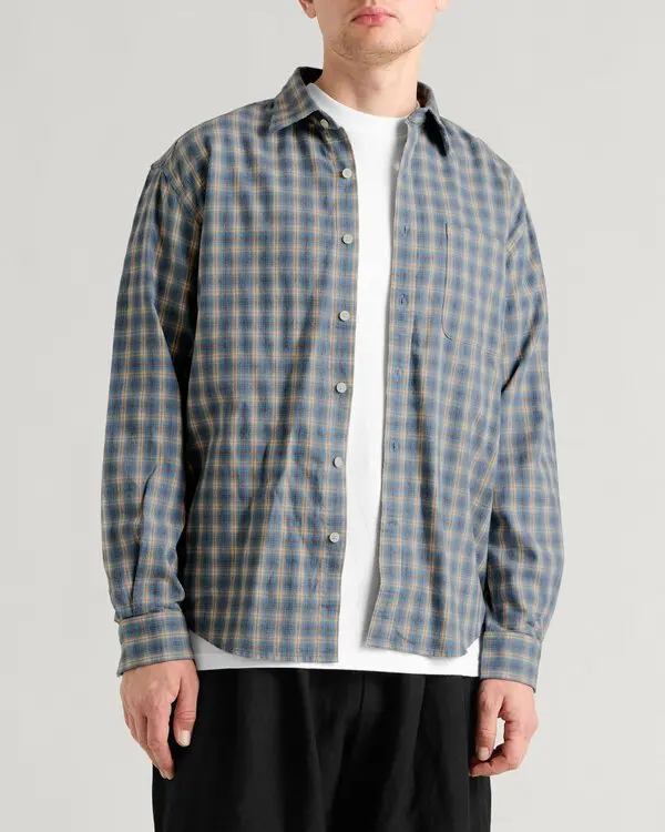 Nn07 Deon Check Flannel Shirt