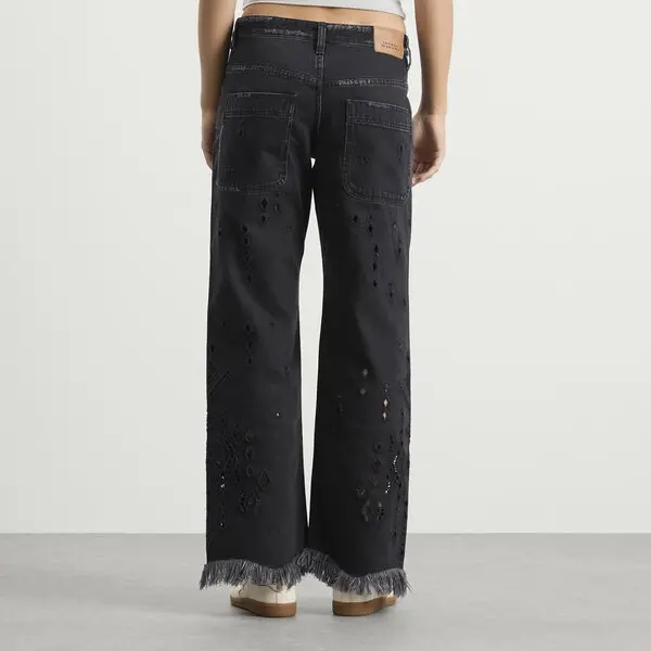 Isabel Marant Étoile Amia Embroidered Jeans
