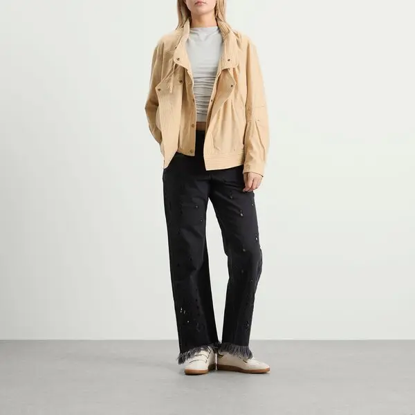 Isabel Marant Étoile Amia Embroidered Jeans