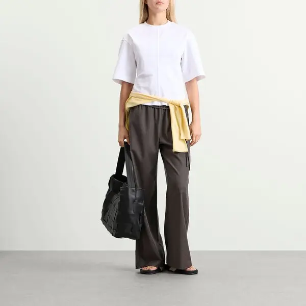 ST. AGNI Woven Large Tote