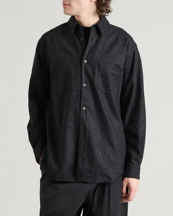 Comme Des Garçons Wool Nylon Flannel Shirt