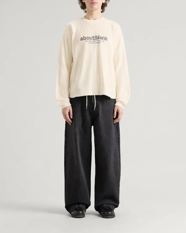 ABOUT:BLANK Garcon Long Sleeve Waffle