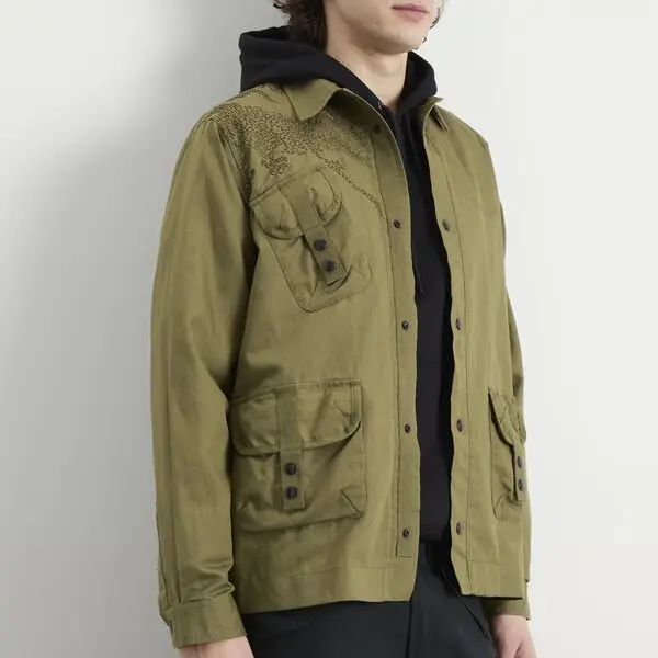 MAHARISHI M.a.l.i.c.e. Embroidered Shirt
