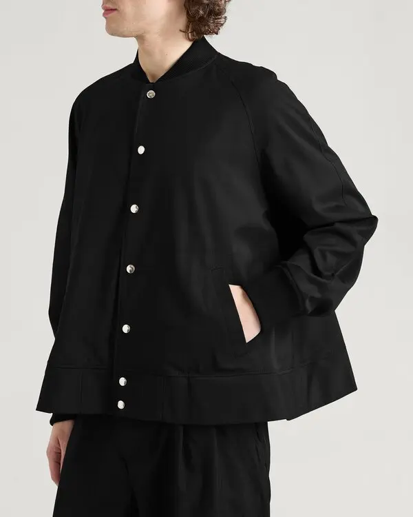 Comme Des Garçons Wool Glen Check Bomber Jacket | | Polyester/wool | End Clothing