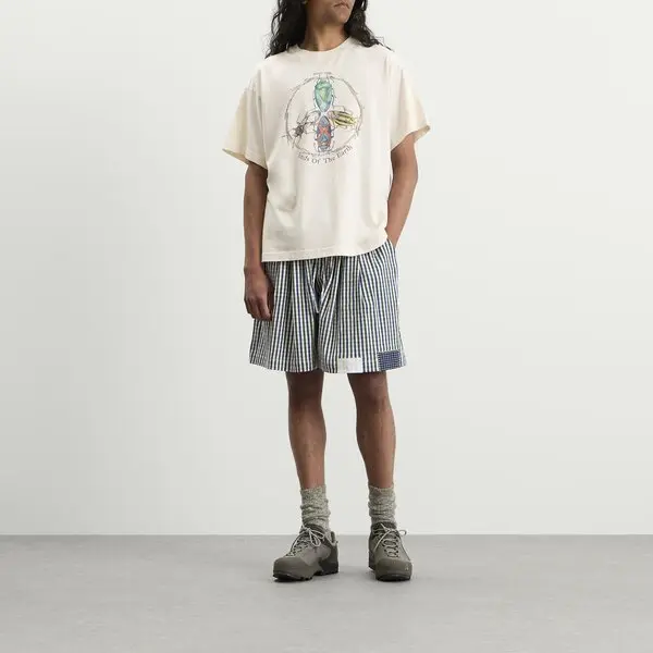 STORY MFG. Check Bridge Shorts Exclusive